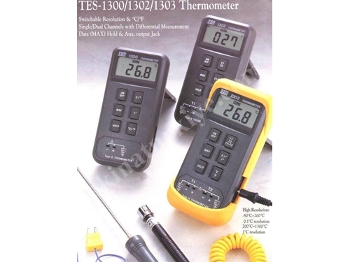 Tes 1300 Termometre Tes 1300 | makinaturkiye.com