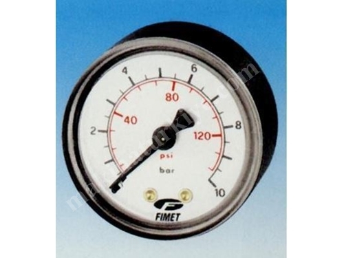 Fimet M3A Q40 Arkadan Manometre Fimet M3A-Q40 | makinaturkiye.com