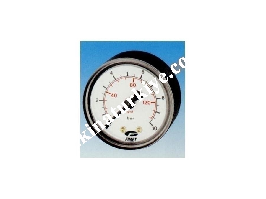 Fimet M3A Q40 Arkadan Manometre Fimet M3A-Q40 | makinaturkiye.com