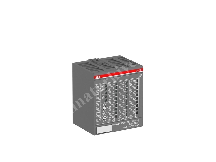 Plc Sistemi Uzak Giriş/Çıkış Modülü Profinet 8 Ayarlanabilir Giriş ABB ...