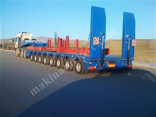 8 Dingilli Lowbet Dorse / 8 Axles Lowbed Semi-Trailer | makinaturkiye.com