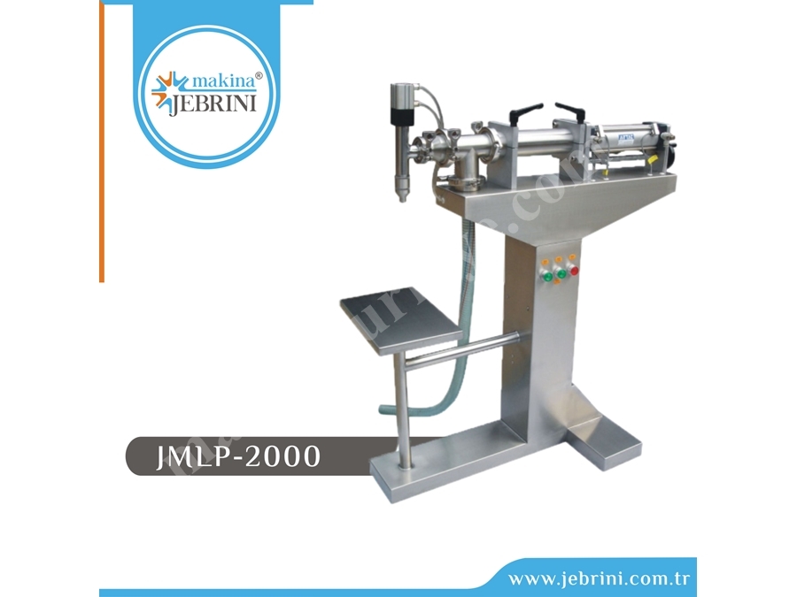 JMLP-2000 Yarı Otomatik Masa Üstü Pistonlu Sıvı Dolum Makinesi Jebrini ...