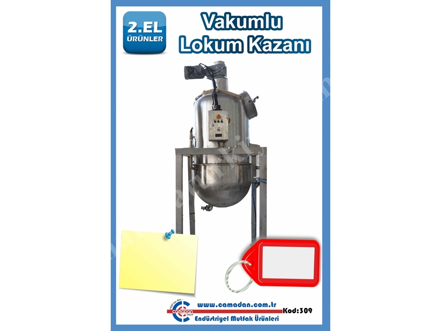 500 Kg Buharlı Sistem Reçel Makinası Frumak {Model} | makinaturkiye.com