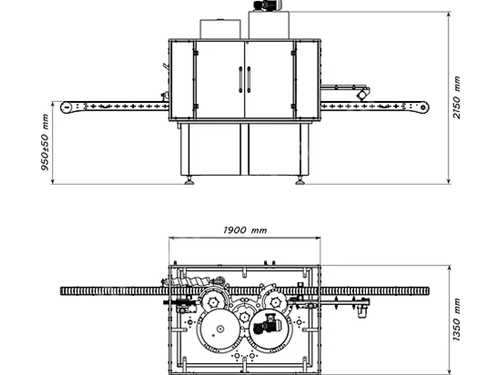 50-200 Bpm Automatic Rotary Stopper & Capping Machine Elektromag M-KAP ...