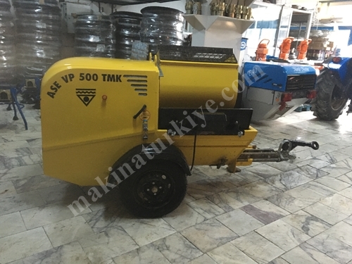 Ase Tmk 500 Kara Sıva Makinas | makinaturkiye.com