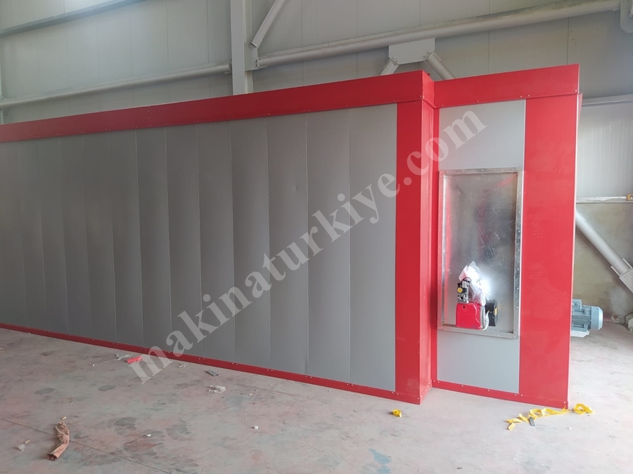 Natural Gas Box Type Paint Oven Ercan Makine E-KF001 | makinaturkiye.com
