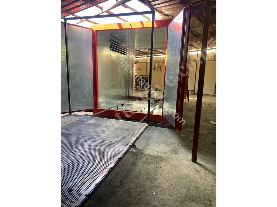 Natural Gas Box Type Paint Oven Ercan Makine E-KF001 | makinaturkiye.com