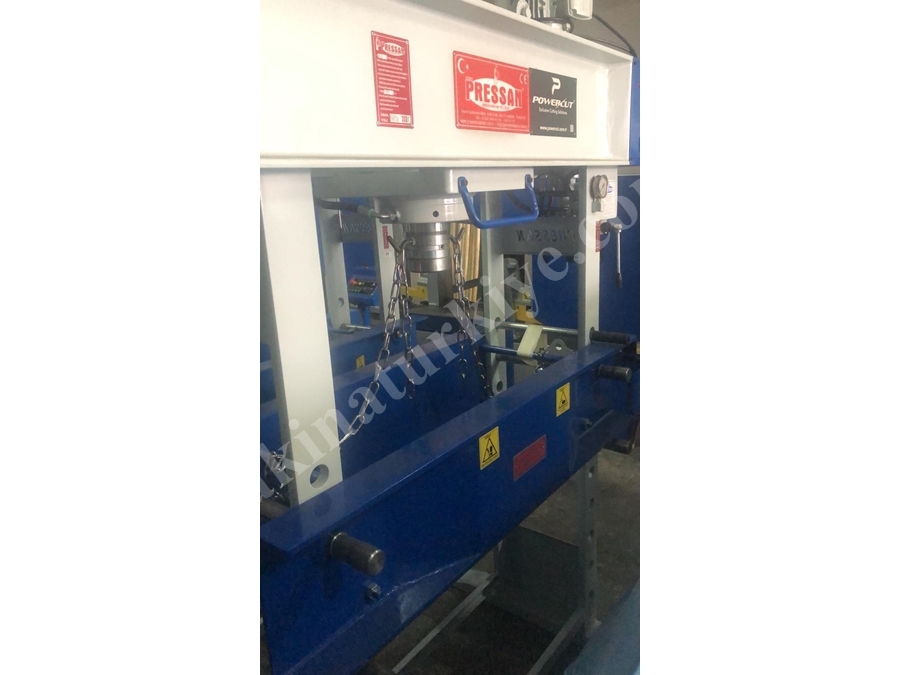 100 Ton Motorlu Gezer Piston Hidrolik Atölye Tip Kollu Pres Pressan 100 ...