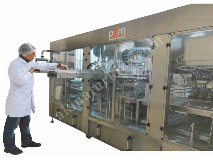 Robot Linear Liquid Food Filling Machine PDM Makina P-RD001 ...