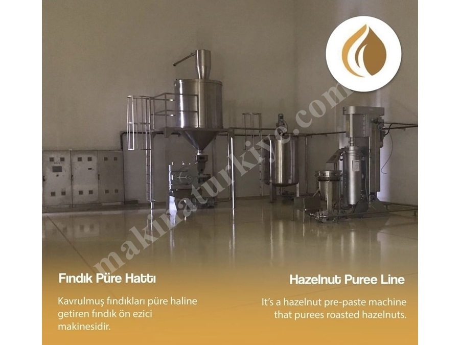 500 Kg / Saat Fındık Fıstık Ezme Makinası | makinaturkiye.com