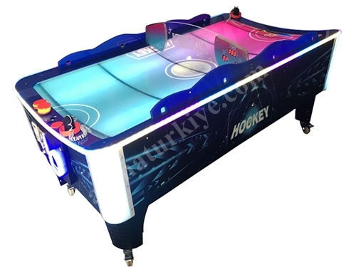 Curve Surface Air Hockey Masası Planet Games P-AH002 | makinaturkiye.com