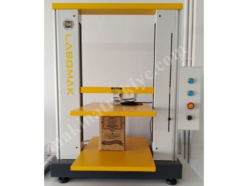 180x180 BCT Box Strength Testing Machine Labomak Ista | makinaturkiye.com