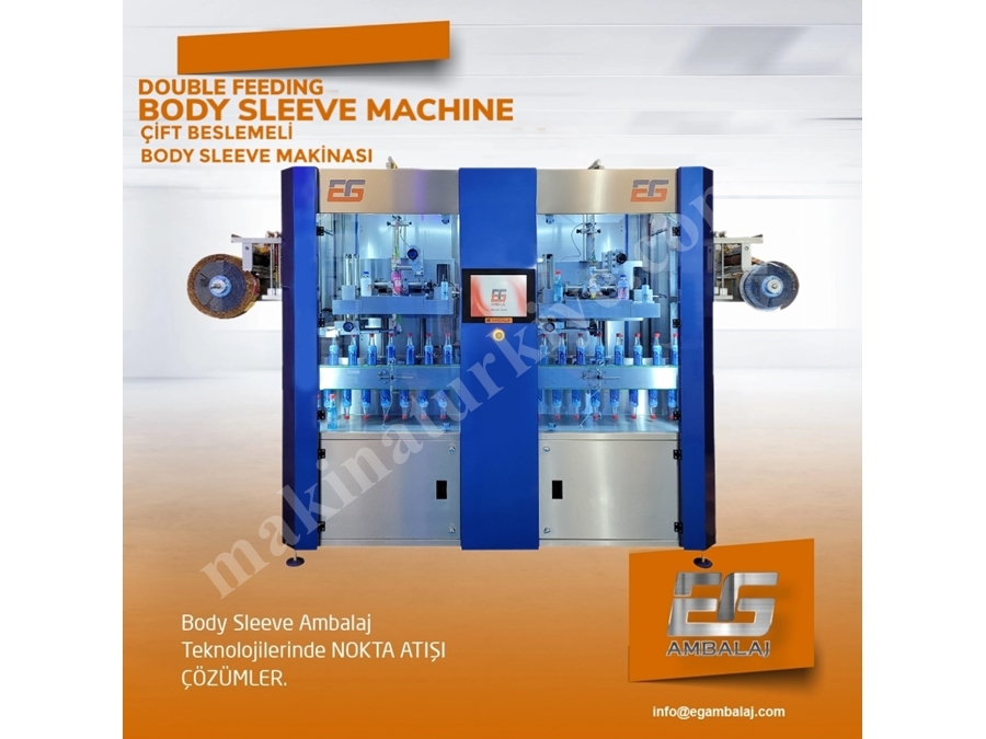 Çift Beslemeli Body Sleeve Makinası & Double Feedıng Body Sleeve ...