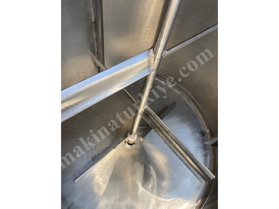 1000 Litrelik Paslanmaz Gıda Mikseri Paslanmaz Depo M 2206 | makinaturkiye.com