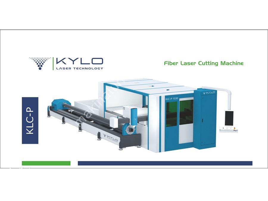 6 Kw 2000x6000 Fiber Lazer Kesim Makinesi ( Açık Tip) Yerli Üretim Kylo ...