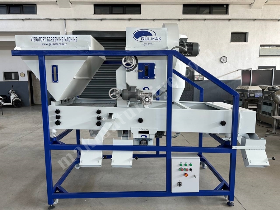 400-800 kg Vibration Nut Screening Machine Gülmak VEM 240 ...