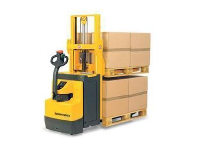 2 Ton Çift Paletli Elektrikli İstif Makinesi / Jungheinrich Ejd 220 ...