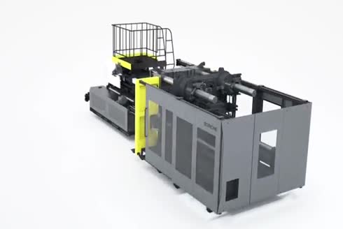 BU500 V (500 Ton) Çift Plakalı Plastik Enjeksiyon Makinesi ...